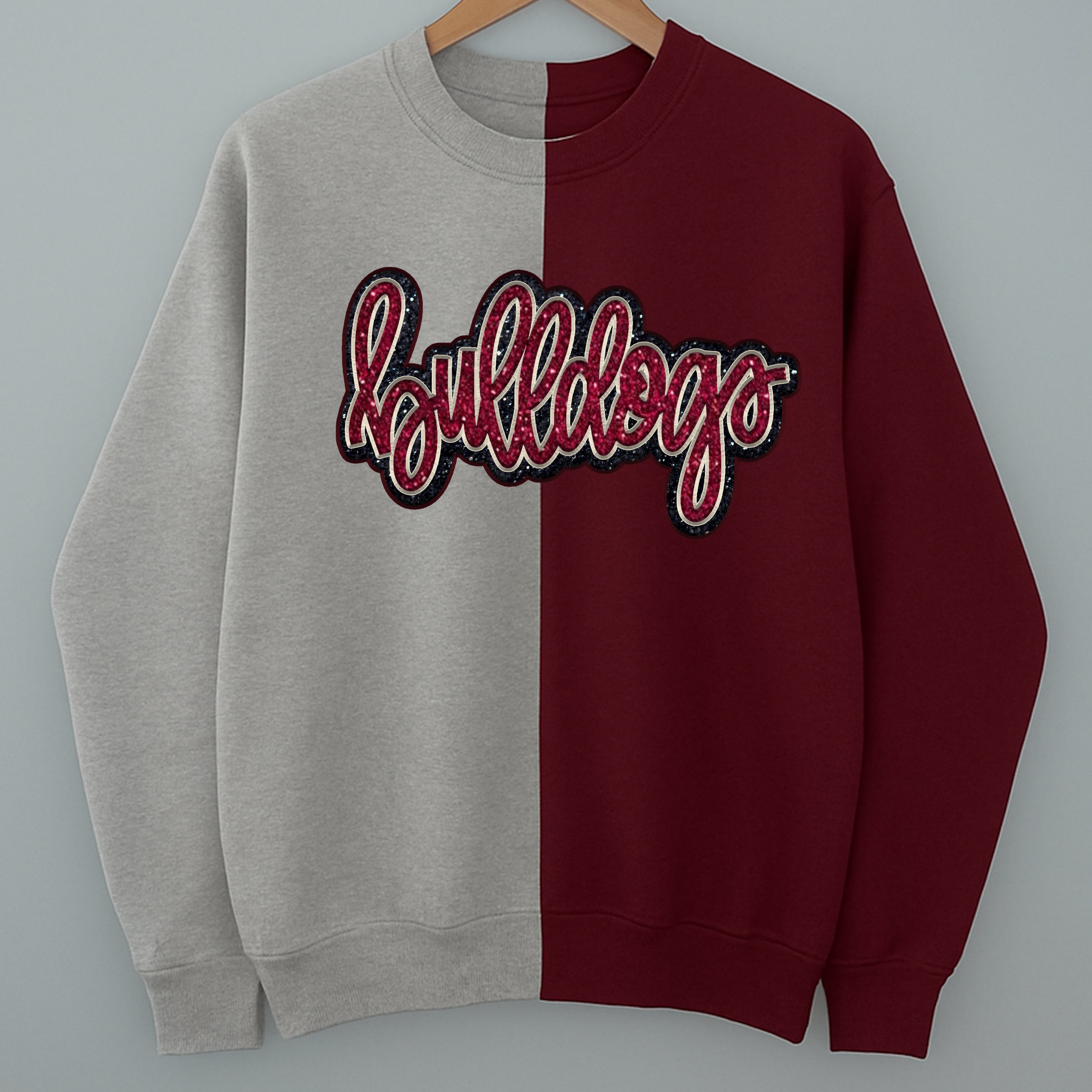 Garrison Bulldogs Split Sweatshirt – Tumbleweed Shoppe